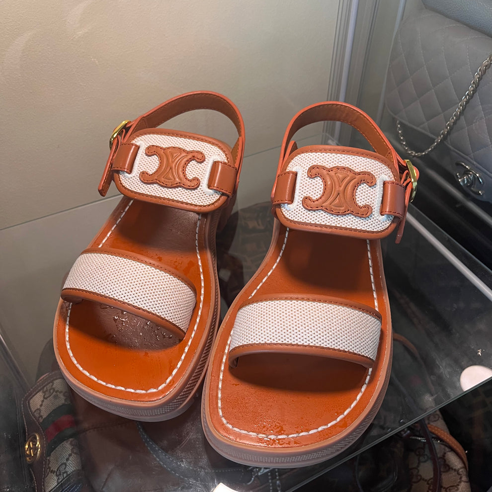 Celine Triomphe Flats – Vintage Manila Co.